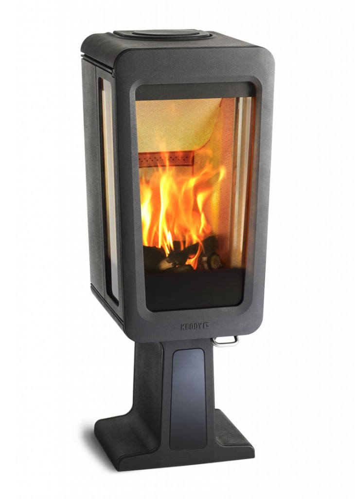 Braskaminer - Vacker braskamin i gjutjärn - Keddy